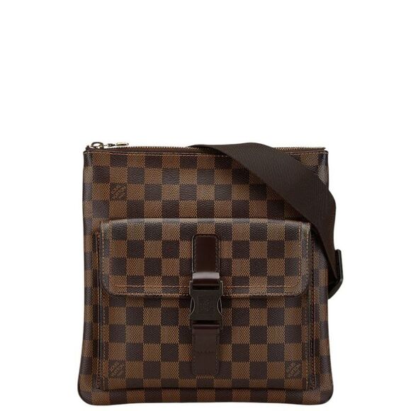 Louis Vuitton | Bags | Louis Vuitton Pvc Brown Shoulder Bags | Poshmark